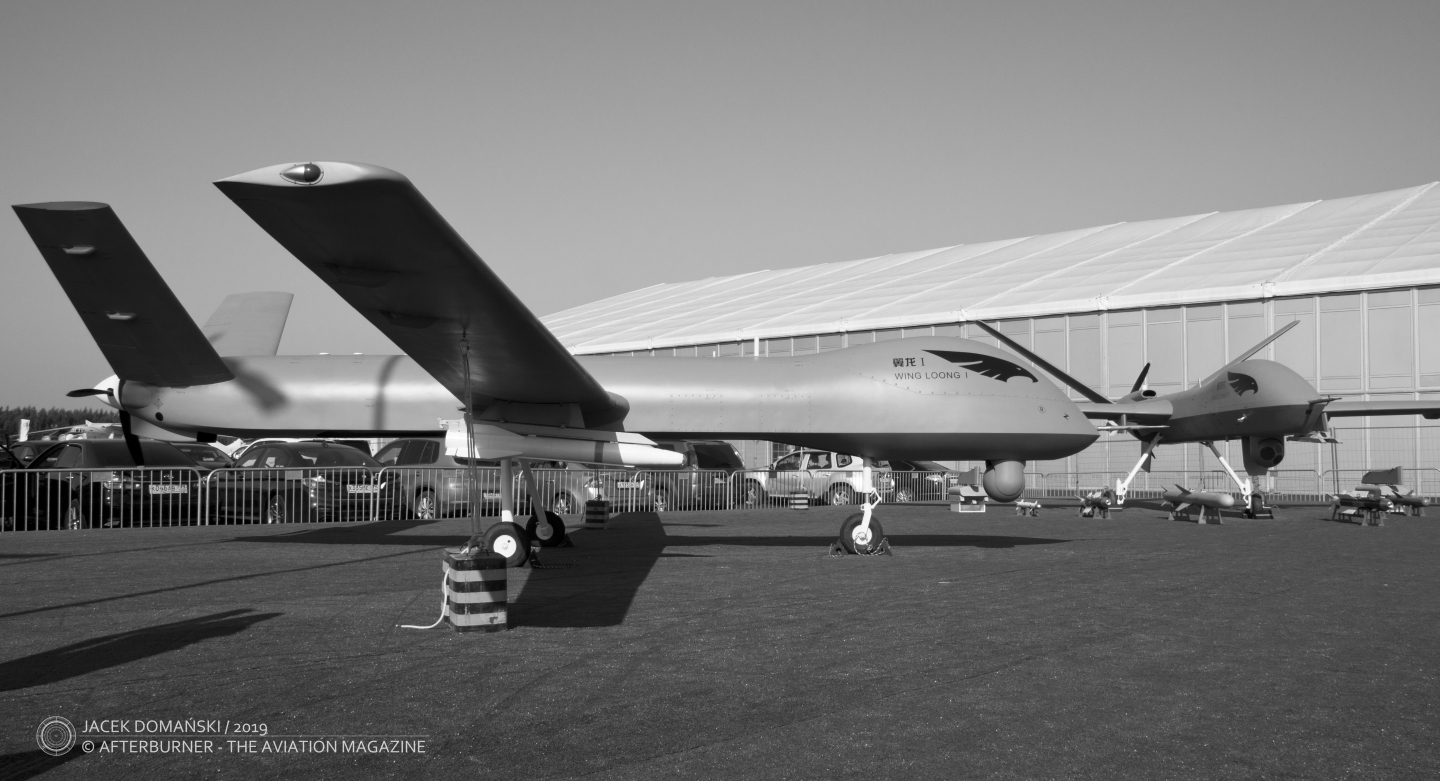 Chinese combat UAVs over Europe