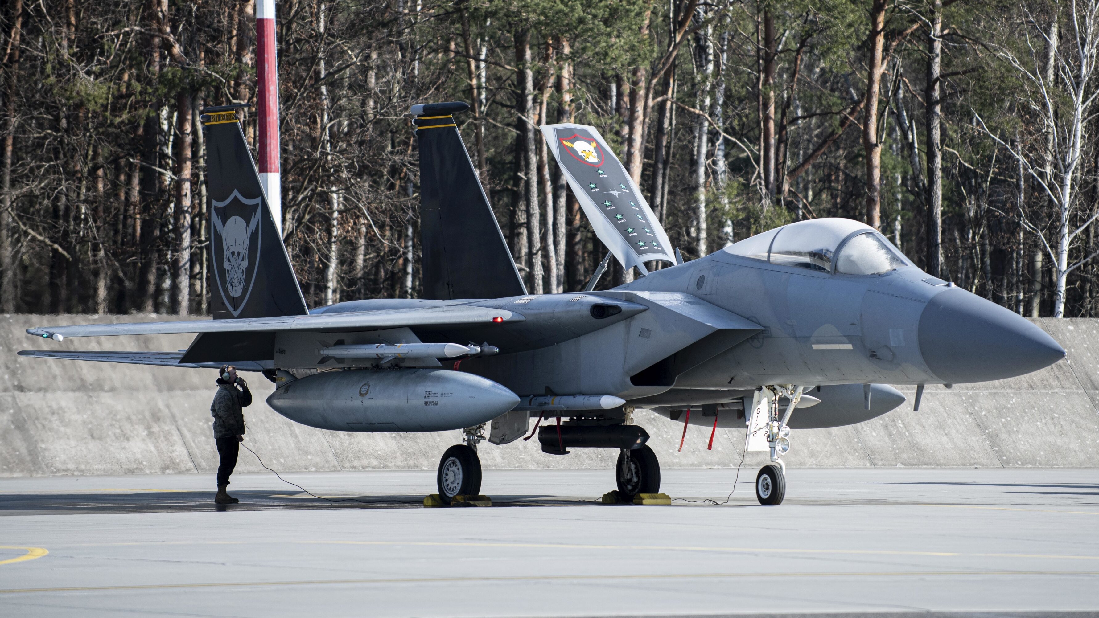 493rd FS concluded its last F-15 NATO mission