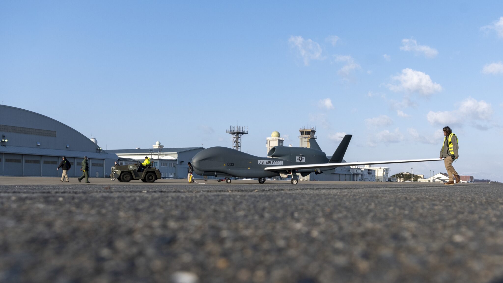 First Global Hawk UAV arrived to Japan