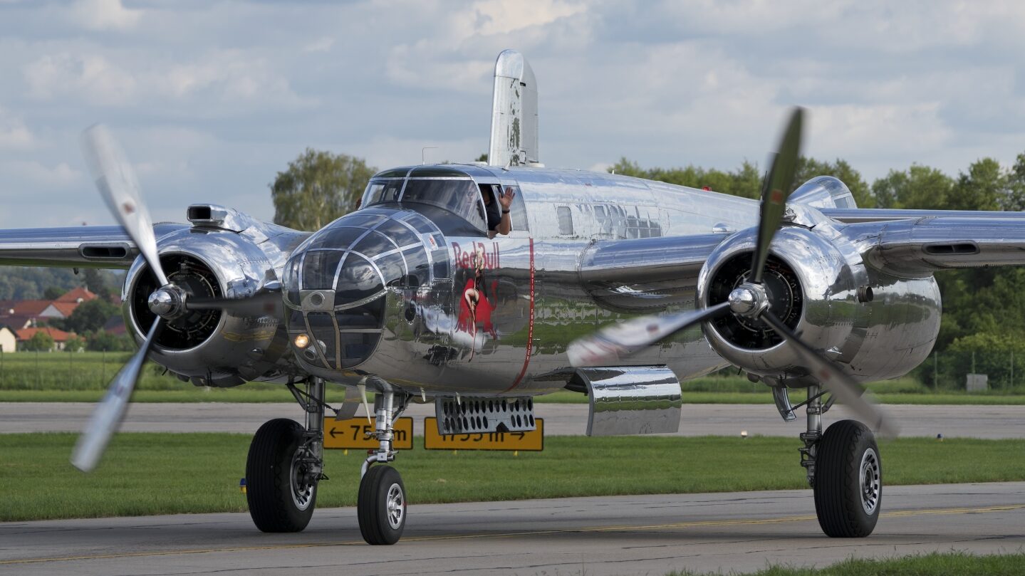 19 August 1940 – first flight of North American B-25 Mitchell