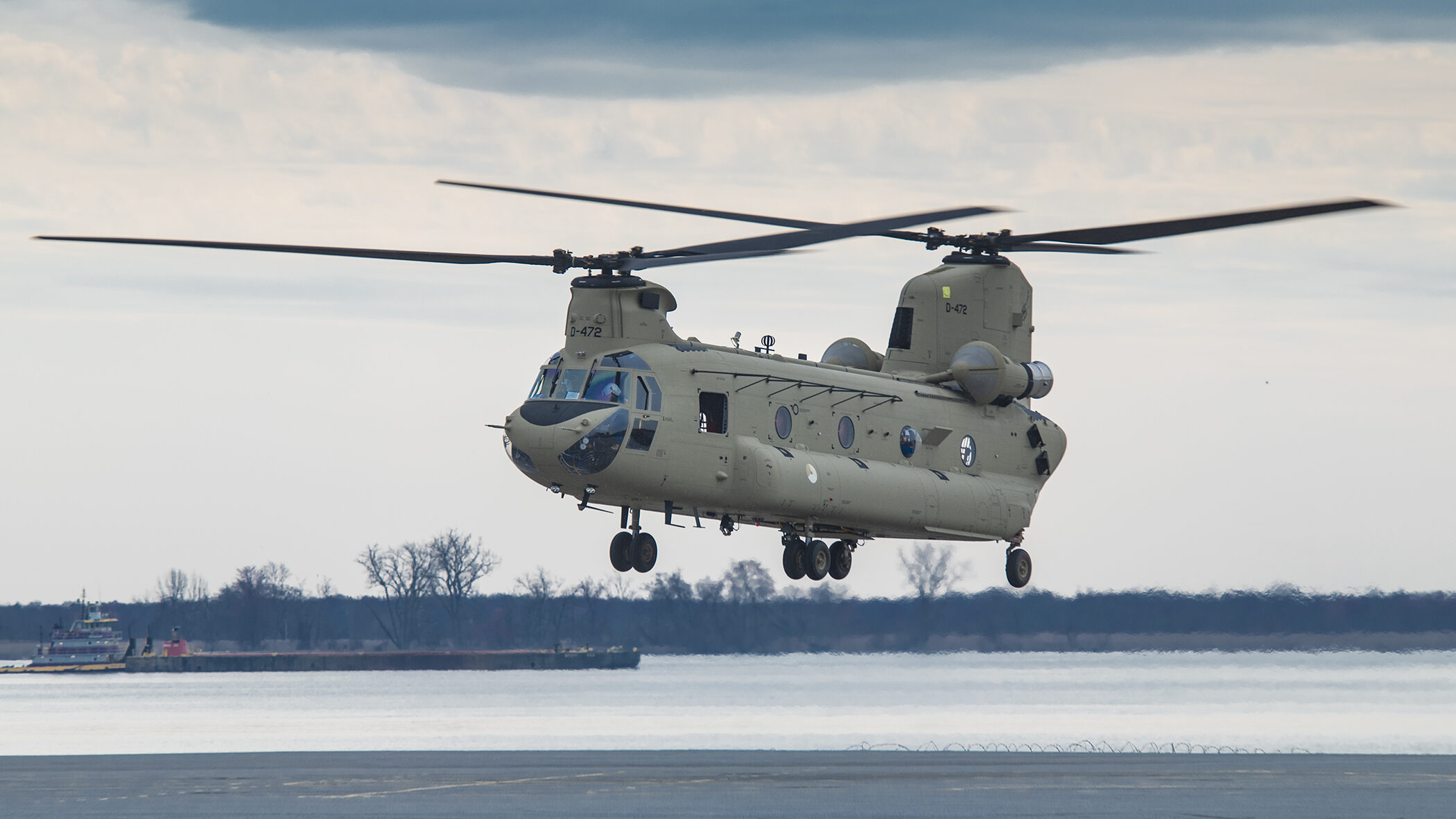 Boeing delivers twentieth CH-47F Chinook to the RNLAF