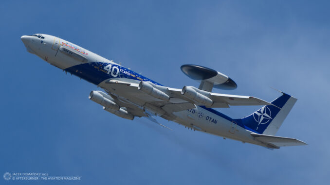 NATO deploys its AWACS surveillance aircraft to Romania