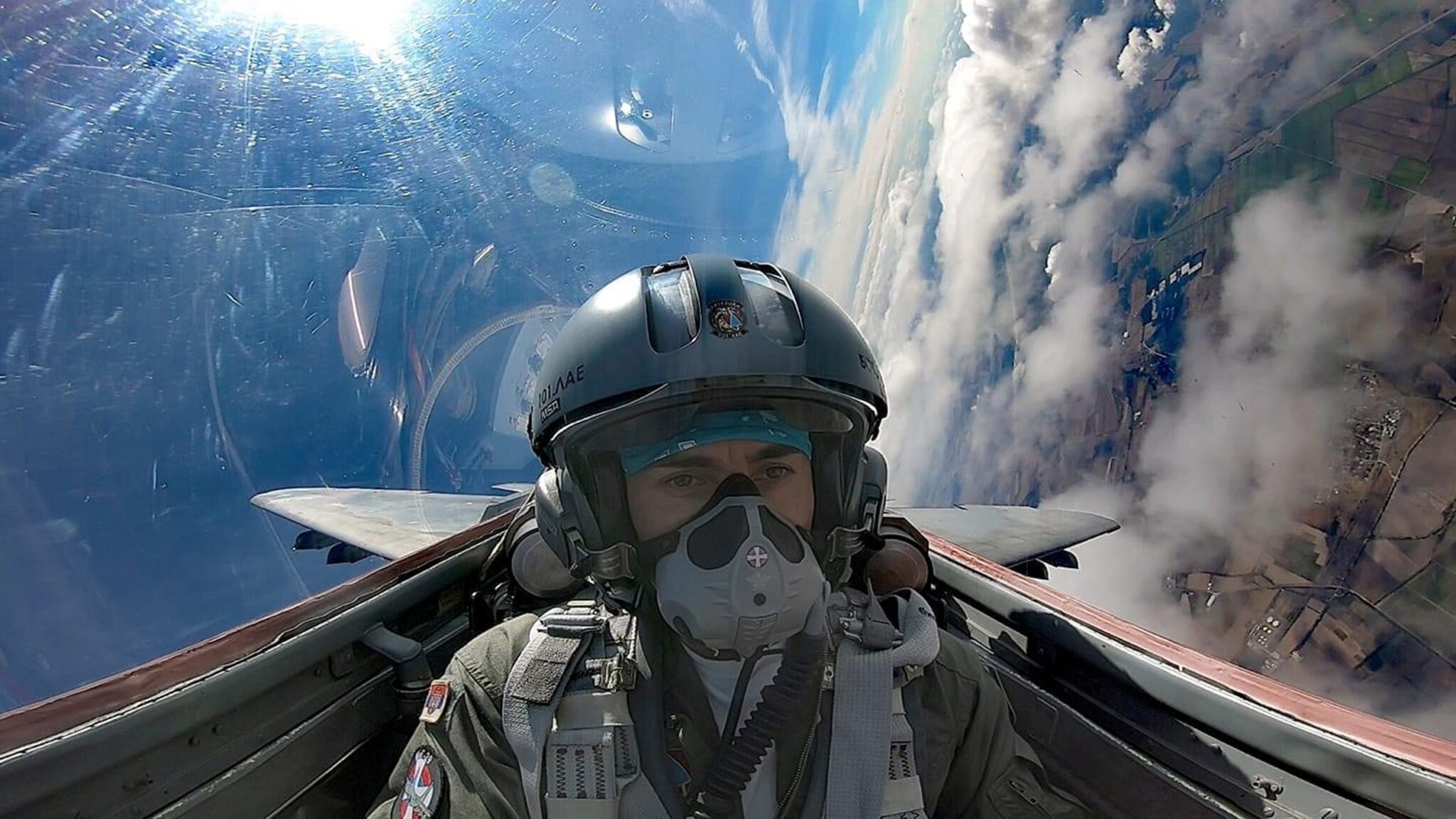 Training flights of Serbian MiG-29 crews