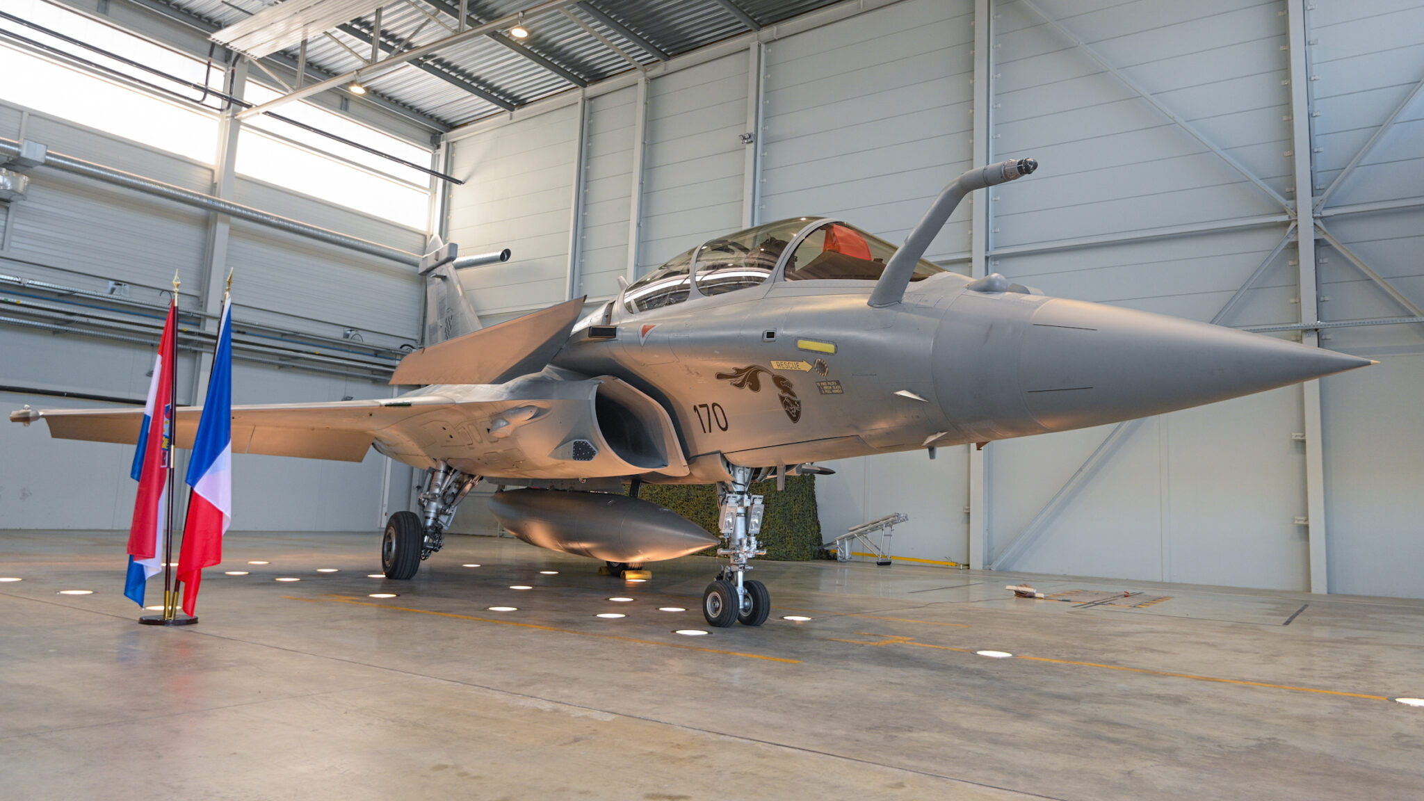 First Rafale fighter handed over to Croatian Air Force