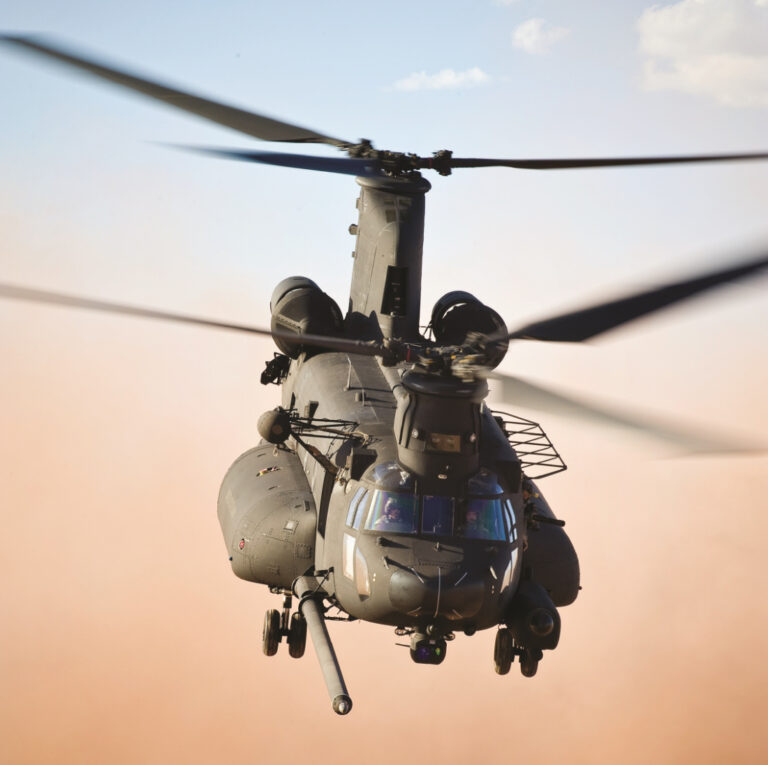 Six Chinook helicopters for the US Army Special Operations Command