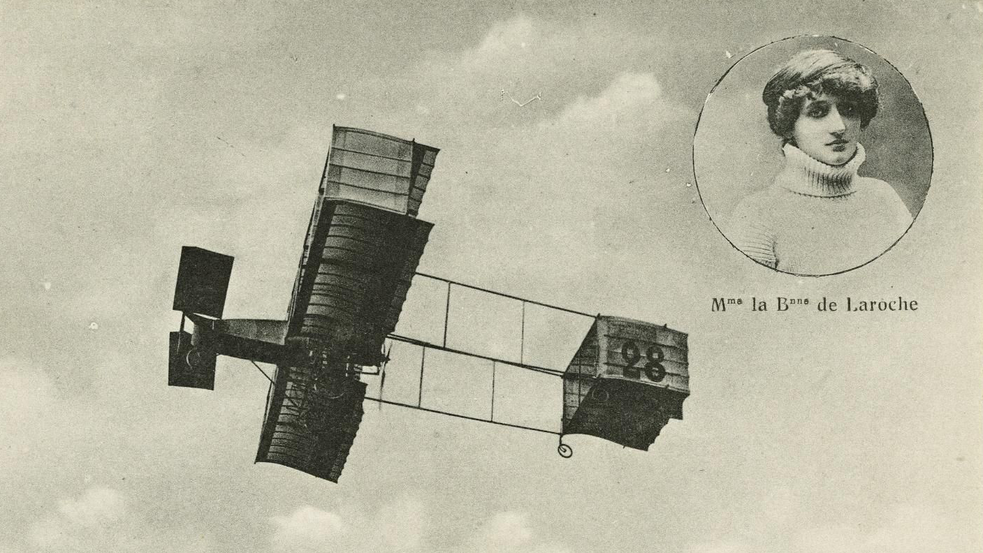 7 June 1919 – Raymonde de Laroche sets a women’s altitude record