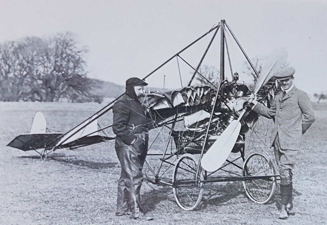 28 June 1908 – Jacob Ellehammer performs the first powered flight in ...