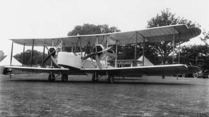 14 June 1919 - Alcock and Brown begins their transatlantic flight