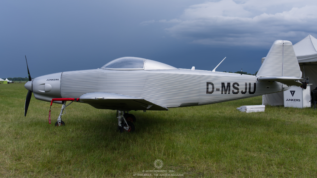 First flight of Junkers A50 Heritage