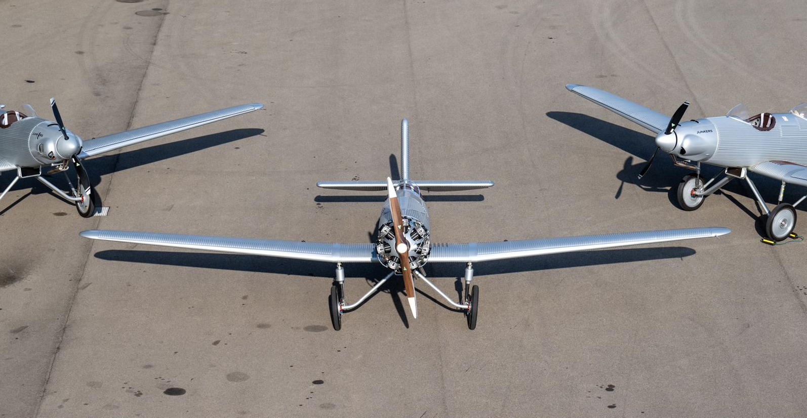 First flight of Junkers A50 Heritage