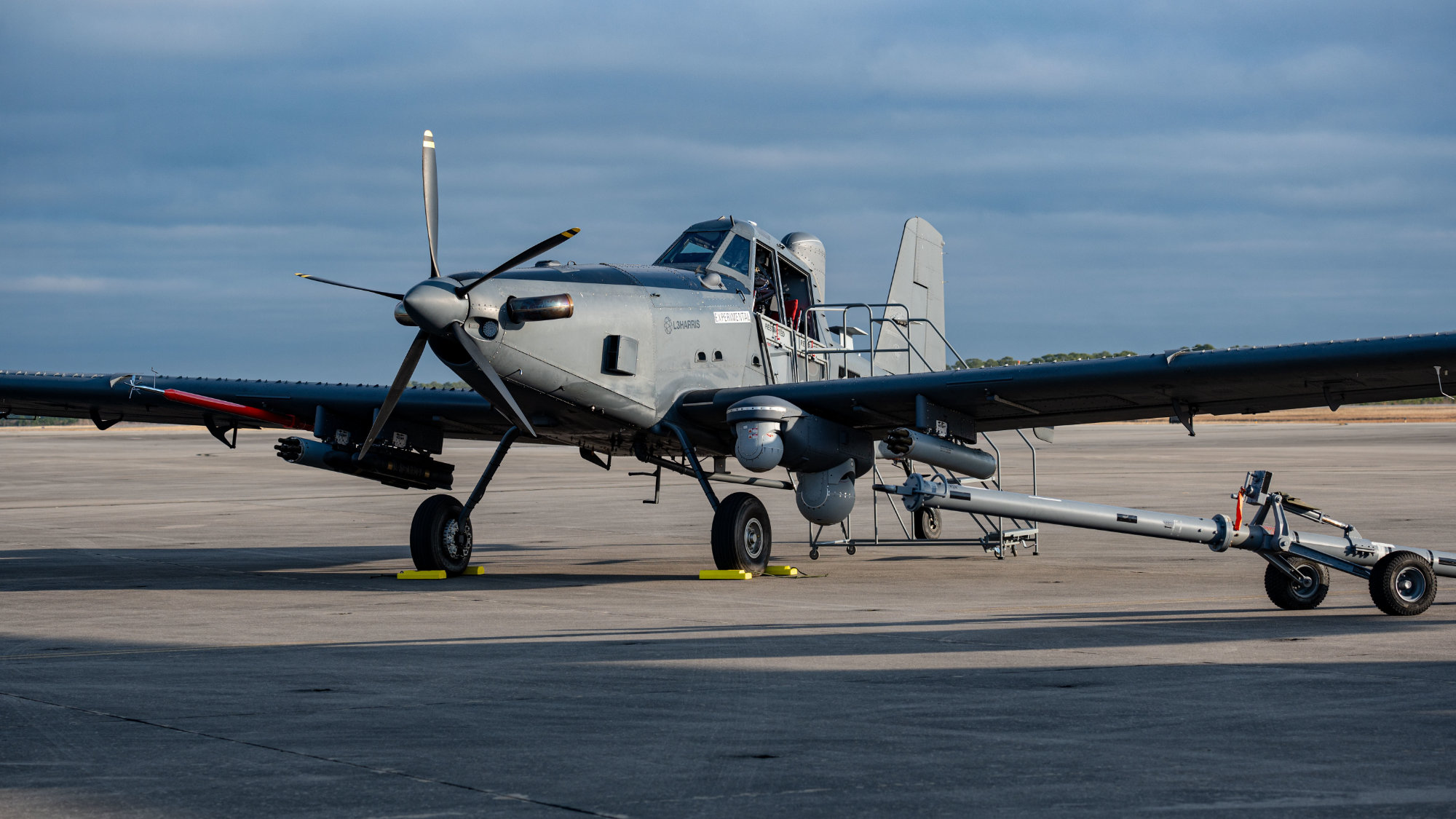 The first OA-1K Skyraider II handed over to the USAF Special Operations ...