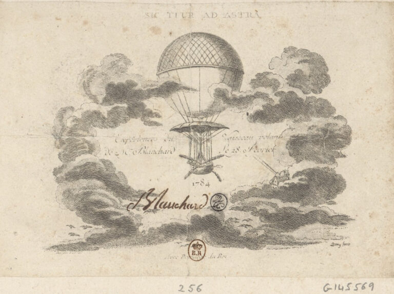 9 January 1793 – the first balloon flight in the Americas